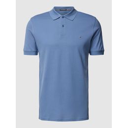 Christian Berg Slim Fit Poloshirt im unifarbenen Design