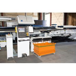 Bauer S&uuml;dlohn Mini-Klappbodenbeh&auml;lter MSB 250; lackiert; Gelborange