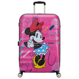 American Tourister® Trolley WAVEBREAKER DISNEY 77, 4 Rollen, Kinderreisegepäck Koffer TSA-Zahlenschloss, bunt