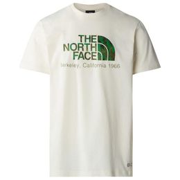 The North Face - Berkeley California S/S Tee In Scrap Mat - T-Shirt Gr S weiß