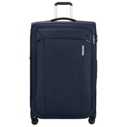 Samsonite Koffer RESPARK 82, 4 Rollen, Trolley, Reisegepäck Weichschalenkoffer TSA-Zahlenschloss, blau