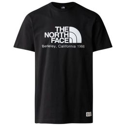 The North Face - Berkeley California S/S Tee In Scrap Mat - T-Shirt Gr S schwarz