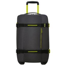 American Tourister® Reisetasche URBAN TRACK 55, Trolley Duffle Bag Reisegepäck Handgepäck Trolley, schwarz
