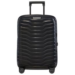 Samsonite Koffer PROXIS 55 exp, 4 Rollen, Handgepäck-Koffer Reisekoffer TSA-Zahlenschloss USB-Schleuse, schwarz