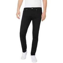 Pepe Jeans Skinny-fit-Jeans Finsbury, schwarz