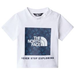 The North Face - Baby's S/S Box Infill Print Tee - T-Shirt Gr 6 Months weiß