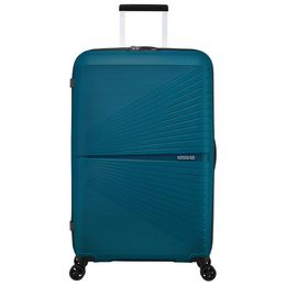 American Tourister® Trolley AIRCONIC 77, 4 Rollen, Koffer Reisegepäck Koffer groß Reisekoffer TSA-Zahlenschloss, blau