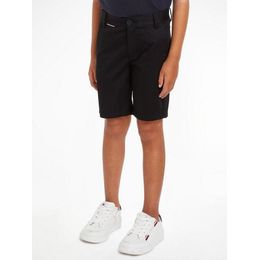 Tommy Hilfiger Chinoshorts 1985 CHINO SHORT Kinder bis 16 Jahre, schwarz