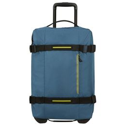 American Tourister® Reisetasche URBAN TRACK 55, Trolley Reisegepäck Handgepäck TSA-Zahlenschloss, blau