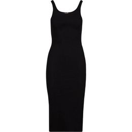 DEF Stillkleid Damen DEF LONG Dress (1-tlg), schwarz