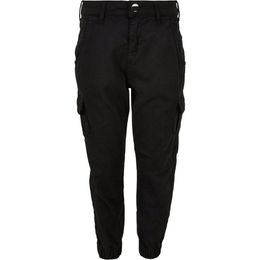 Urban Classics Cargohose Urban Classics Damen Girls High Waist Cargo Pants (1-tlg), schwarz