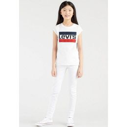 Levi's® kids Levi's® Kids Stretch-Jeans 710™ SUPER SKINNY FIT JEANS for GIRLS, weiß