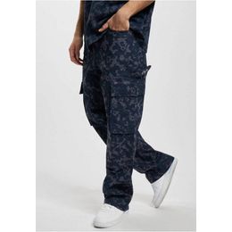 Sean John Cargohose Herren JM231-004-01 SJ Script Logo Floral Camouflage Cargopants (1-tlg), blau