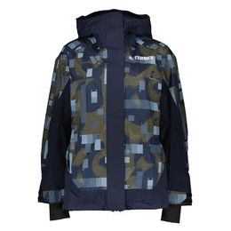 Adidas Winterjacke in Dunkelblau - XS