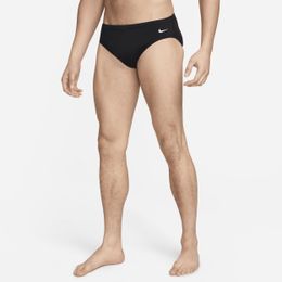 Nike Solid Schwimm-Shorts für Herren - Schwarz