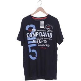 CAMP DAVID Herren T-Shirt, marineblau, Gr. 56