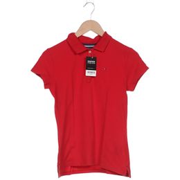 Tommy Hilfiger Damen Poloshirt, rot, Gr. 38