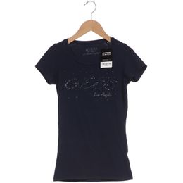 Guess Damen T-Shirt, marineblau, Gr. 34