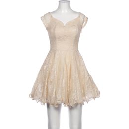 Chi Chi London Damen Kleid, beige, Gr. 6