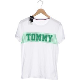 Tommy Hilfiger Damen T-Shirt, weiß, Gr. 36