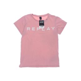 Replay Damen T-Shirt, pink, Gr. 152