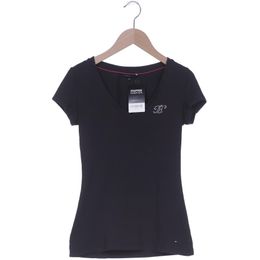 Tommy Hilfiger Damen T-Shirt, schwarz, Gr. 34