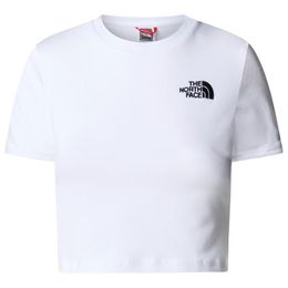 The North Face - Women's Crop S/S Tee - T-Shirt Gr XS weiß