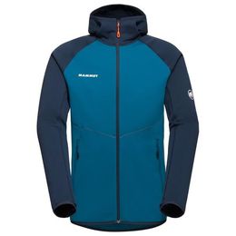 Mammut - Aconcagua Midlayer Hooded Jacket - Fleecejacke Gr S blau