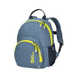 Jack Wolfskin BUTTERCUP, Rucksack blau/neon-gelb, 4,5 Liter Typ: Rucksack - Wandern Geeignet für: Outdoor, Sport Material: Oberstoff & Futter 100% Polyester Kapazität: 4,5 Liter Volumen