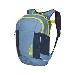 Jack Wolfskin KIDS MOAB JAM, Rucksack blau/neon-gelb, 12 Liter Typ: Rucksack - Fahrradrucksack Geeignet für: Outdoor, Sport Material: Oberstoff & Futter 100% Polyester Kapazität: 12 Liter Volumen