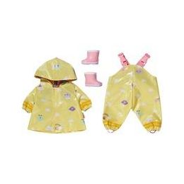 Baby Born Deluxe Regen Outfit 43cm, Puppenzubehör gelb/pink Serie: Baby Born Art: Puppenzubehör Altersangabe: ab 36 Monaten Zielgruppe: Kindergartenkinder