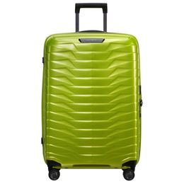 Samsonite Koffer PROXIS 69, 4 Rollen, Trolley Reisegepäck Hartschalenkoffer Reisekoffer TSA-Zahlenschloss, grün
