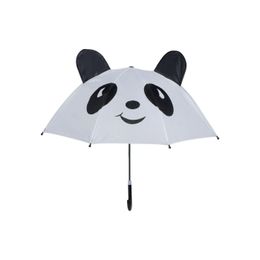 Livepac Office Stockregenschirm Kinder Regenschirm "Panda" / Farbe: weiß