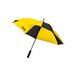 Livepac Office Stockregenschirm Automatik-Regenschirm / Farbe: gelb-schwarz