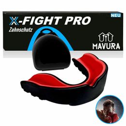 MAVURA Zahnschutz X-FIGHT Pro Mundschutz Zahnschutz Boxen Kampfsport Zahnschützer (Sport MMA Football Muay Thai Hockey)