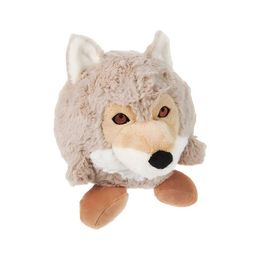Wolters Tierkuscheltier Hundespielzeug Plüschball Woody Wolf