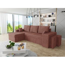 Mirjan24 Ecksofa Kansas Cord