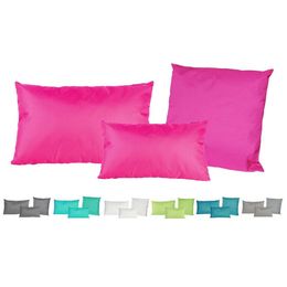 JACK Dekokissen JACK Outdoor Lounge Kissen 3er Set Dekokissen inkl. Füllung Wasserfest