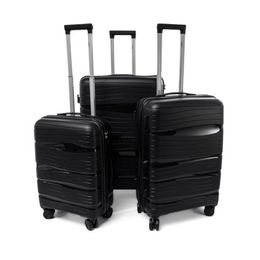 nm_trade Koffer Reisekoffer Hartschalenkoffer Trolley aus Polypropylen L XL XXL