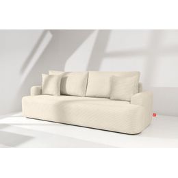 Konsimo 3-Sitzer Schlafsofa ELPHO 3-Personen