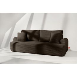 Konsimo 3-Sitzer Schlafsofa ELPHO 3-Personen