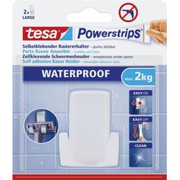 Tesa Klebehaken Tesa Rasiererhalter Powerstrip weiß