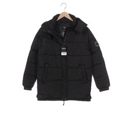 Superdry Damen Mantel, schwarz