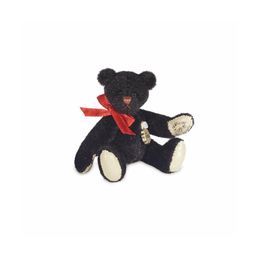 HERMANN TEDDY ORIGINAL Teddy Hermann® Dekofigur Teddybär Miniatur schwarz 6 cm