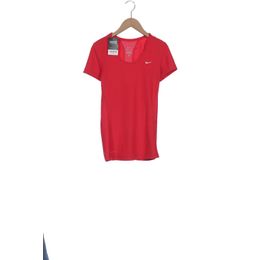 Nike Damen T-Shirt, rot, Gr. 34
