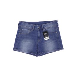 Pepe Jeans Damen Shorts, blau, Gr. 38