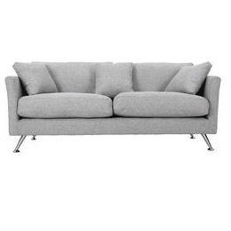 Miliboo Design-Sofa 3 Plätze Hellgrau VOLUPT