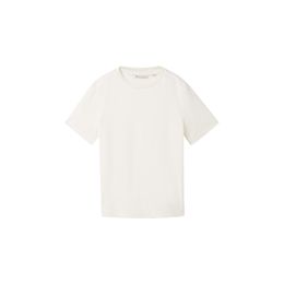 Tom Tailor Denim Damen Basic T-Shirt, braun, Uni, Gr. XL