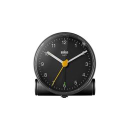 Braun BC01 - alarm clock - round - quartz - desktop - black