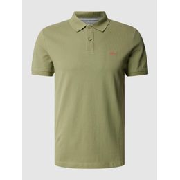 s.Oliver RED LABEL Poloshirt mit Label-Stitching